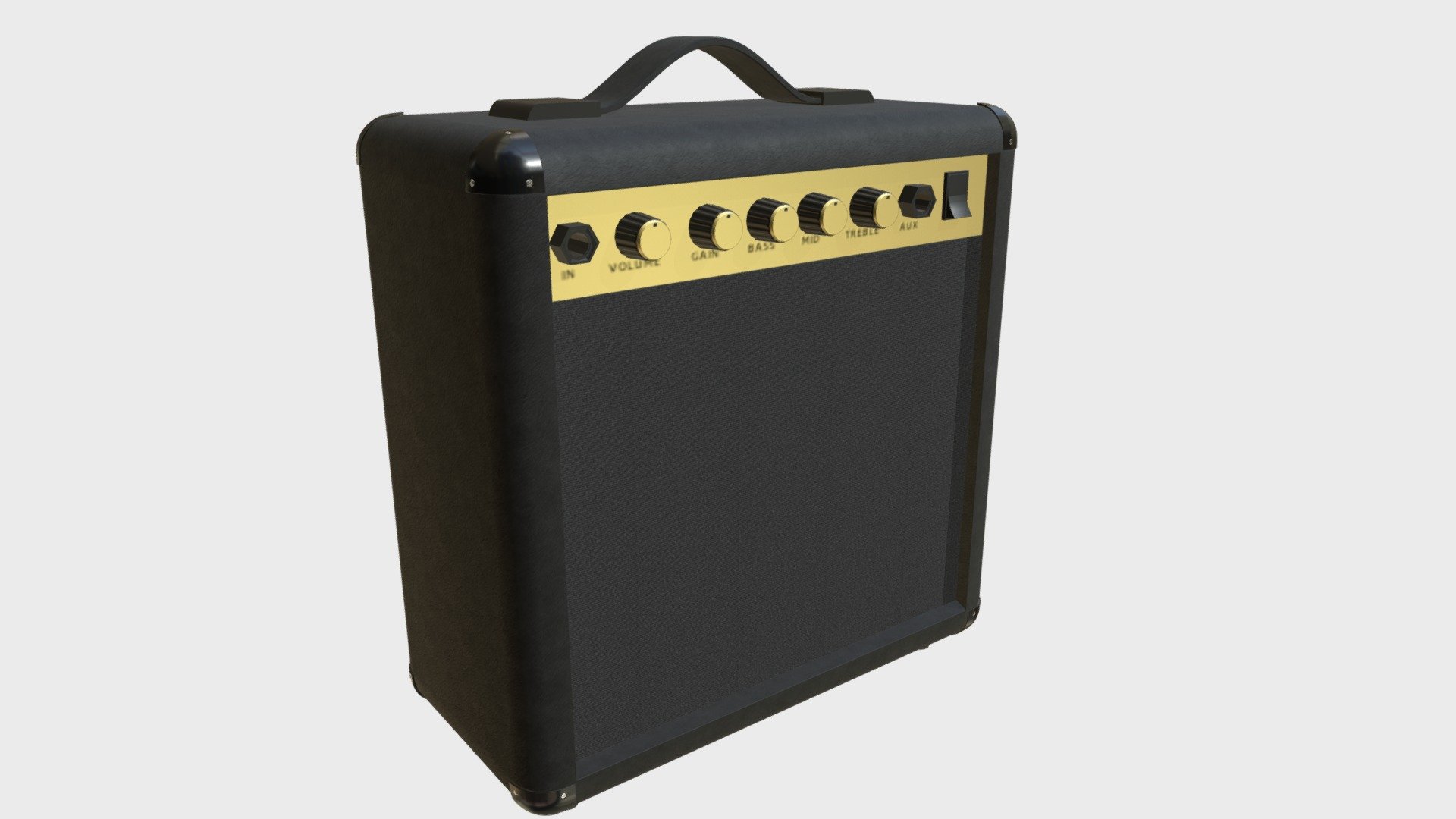 Guitar amplifier - Buy Royalty Free 3D model by FM 3D Models (@FM ...