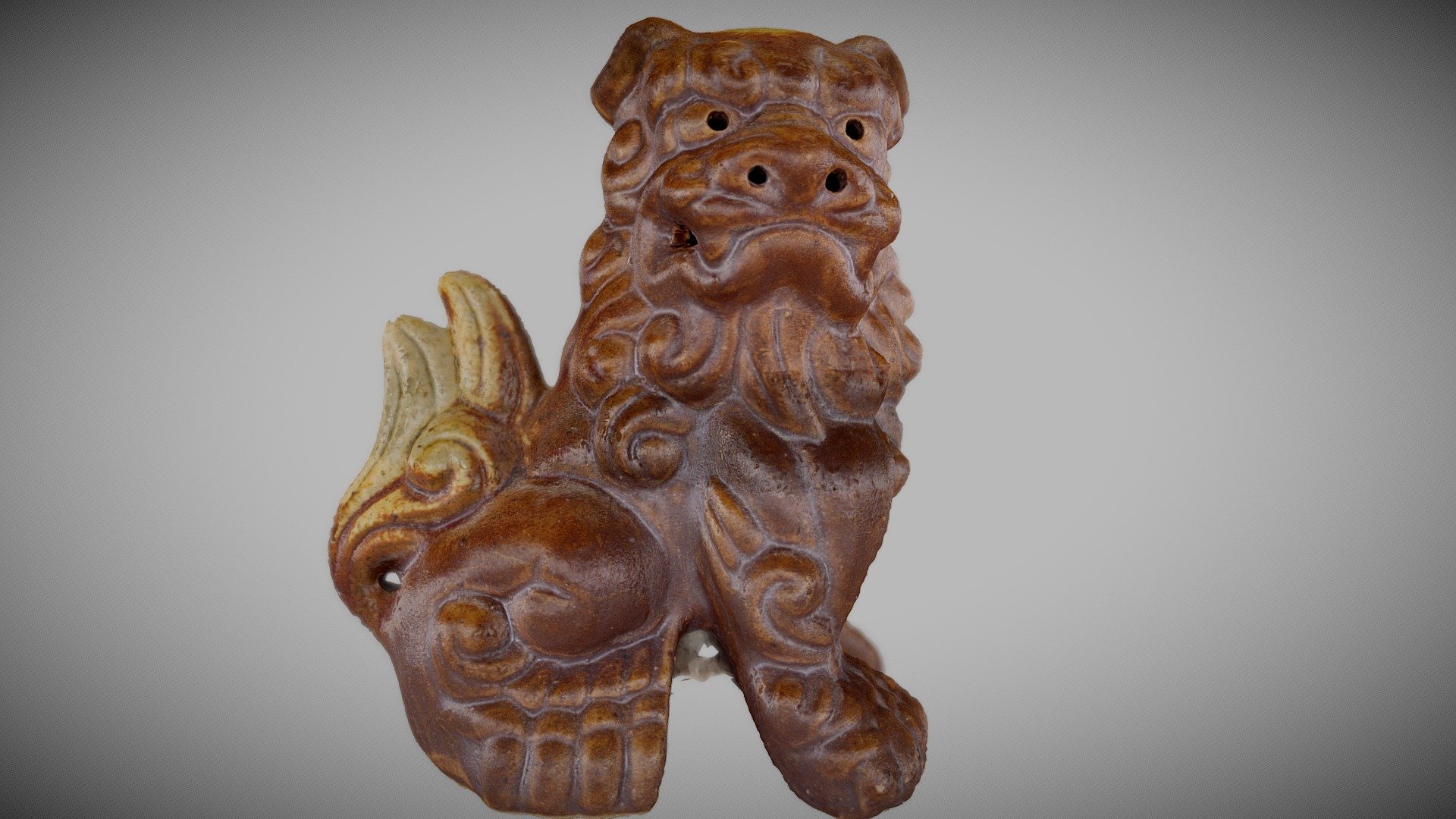 Mini Shisa Statue - 3D model by mh-99 [4951fe0] - Sketchfab
