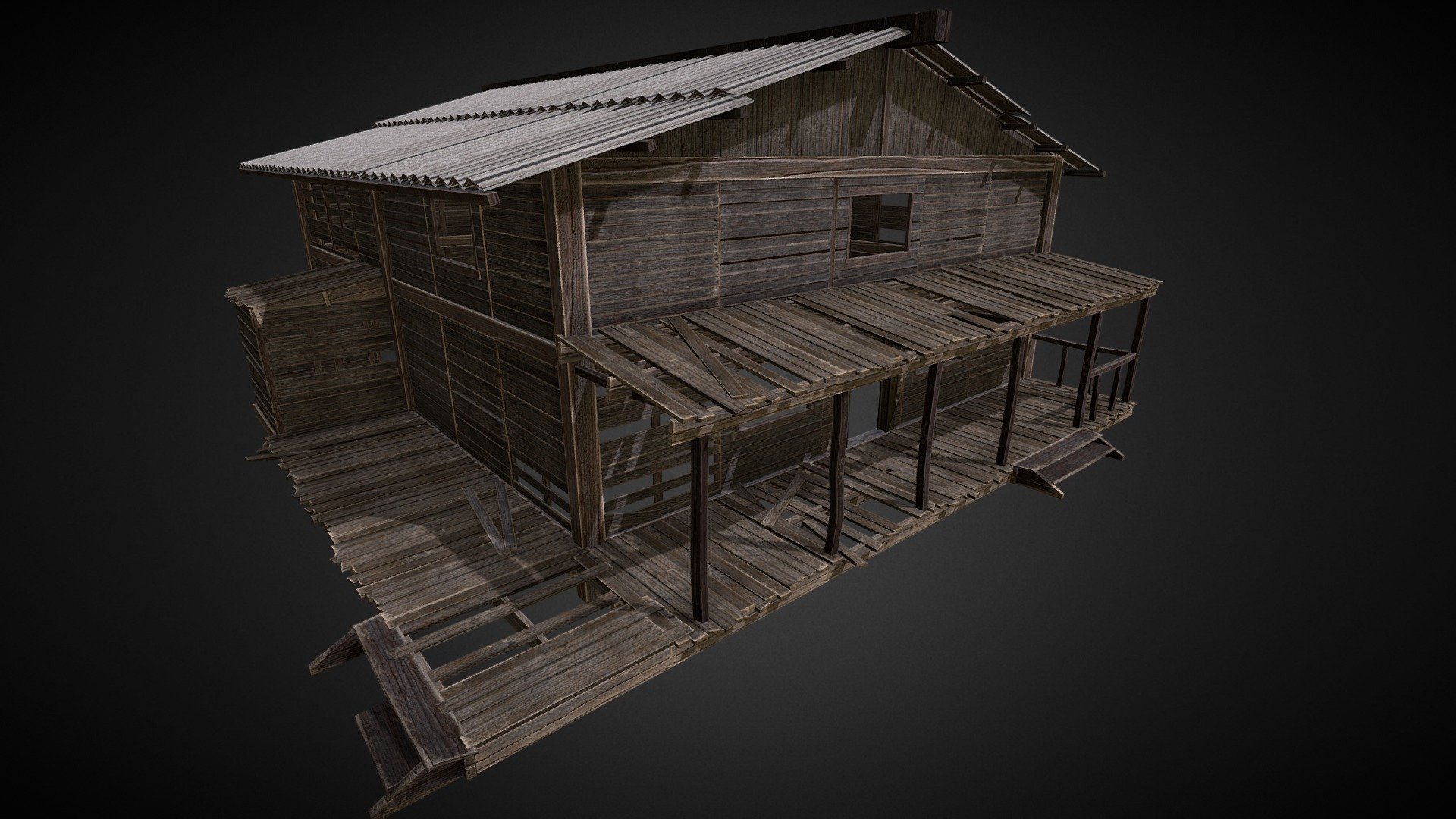 Forest House Modular - Buy Royalty Free 3D model by highraion [4952186 ...