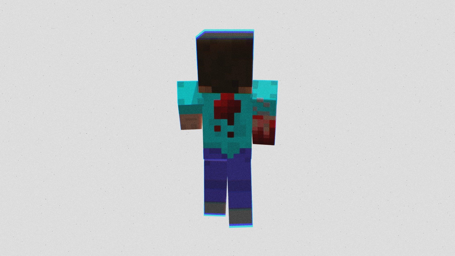 steve scary 3 - 3D model by apollo_uncut [49537e1] - Sketchfab