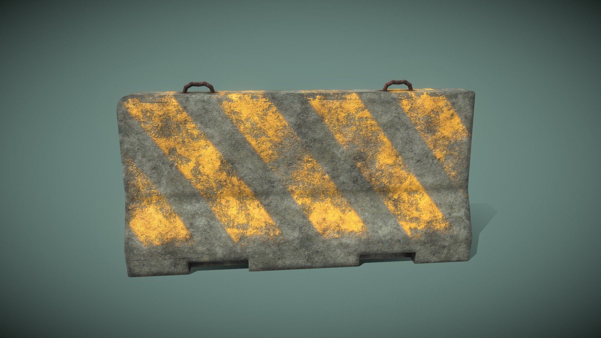 Concrete Barrier (For Class) - Download Free 3D model by BJW [4954166 ...