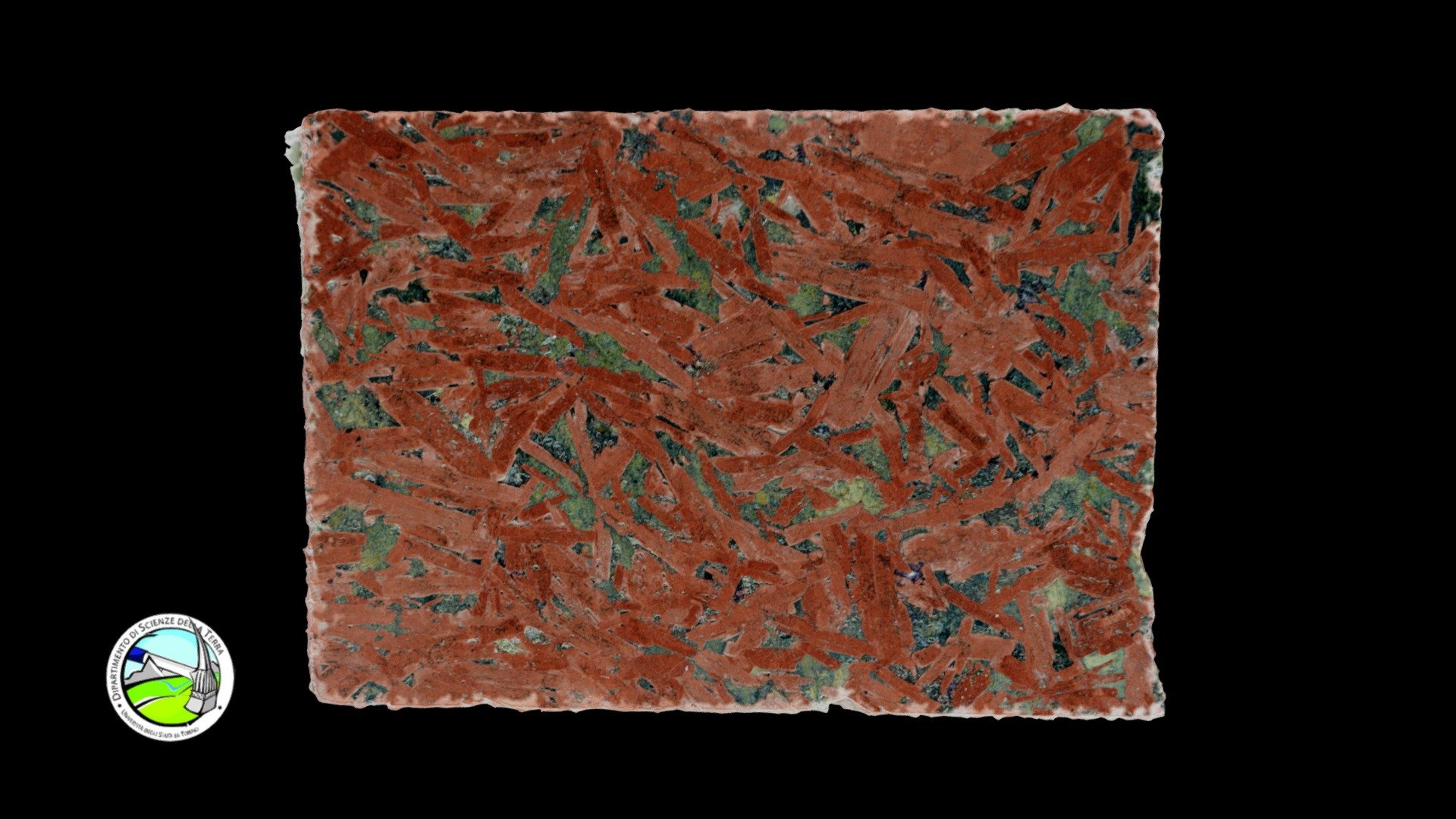 P37 - Sienite rossa nefelinifera - 3D model by Dipartimento di Scienze ...