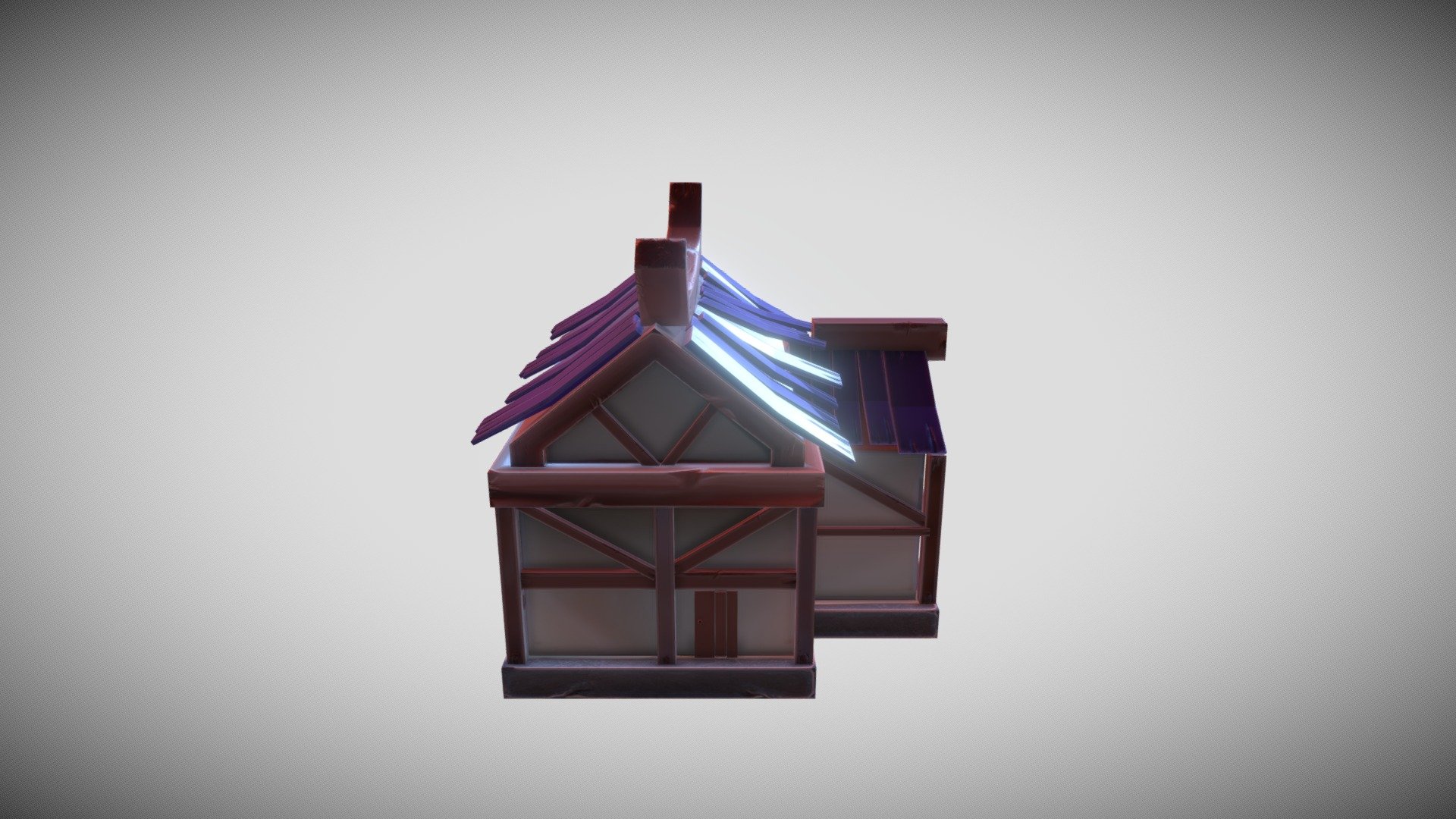 Medieval House Stylized - 3D model by joshgelv [495629d] - Sketchfab