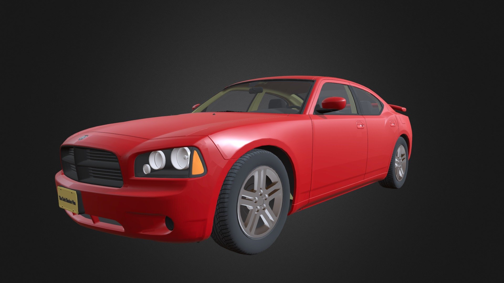 Dodge Charger - Download Free 3D model by MoAbuAkb [4957c0e] - Sketchfab