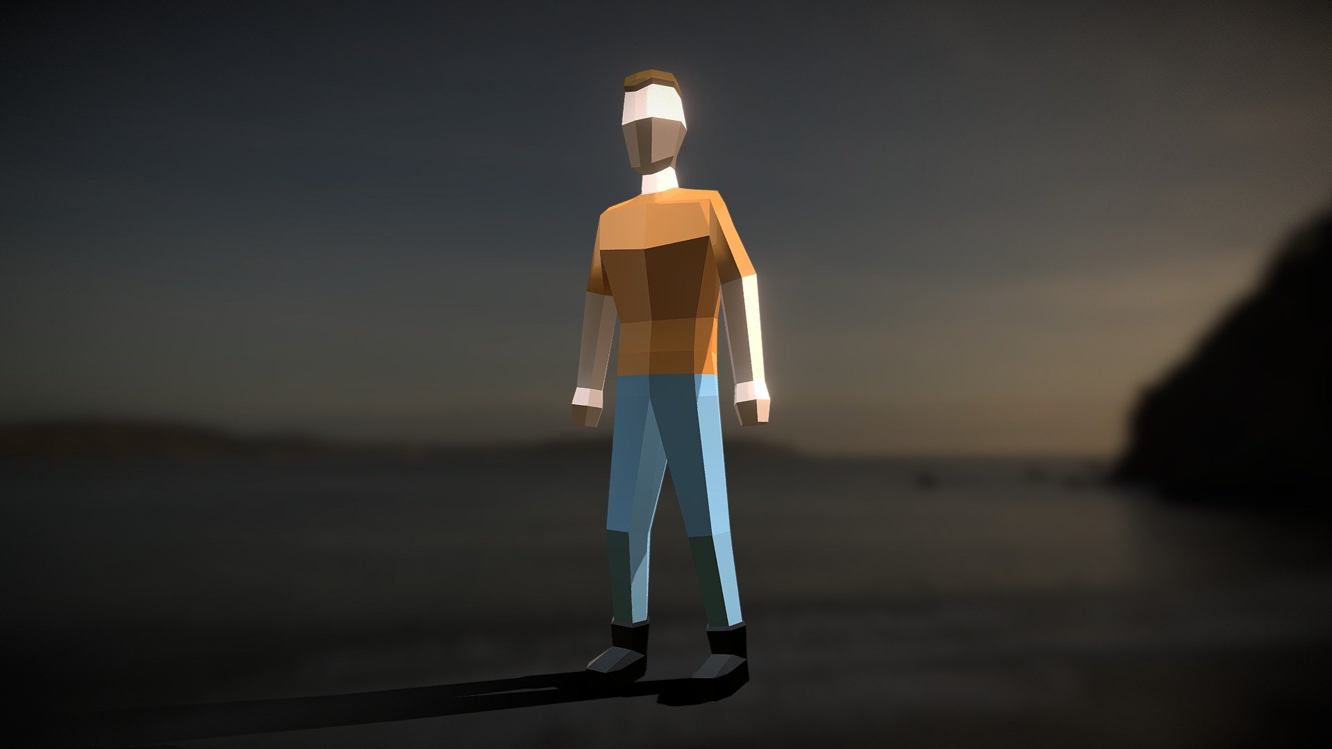 Low Poly Guy + Rigged - Download Free 3D model by NorTEEN_X ...
