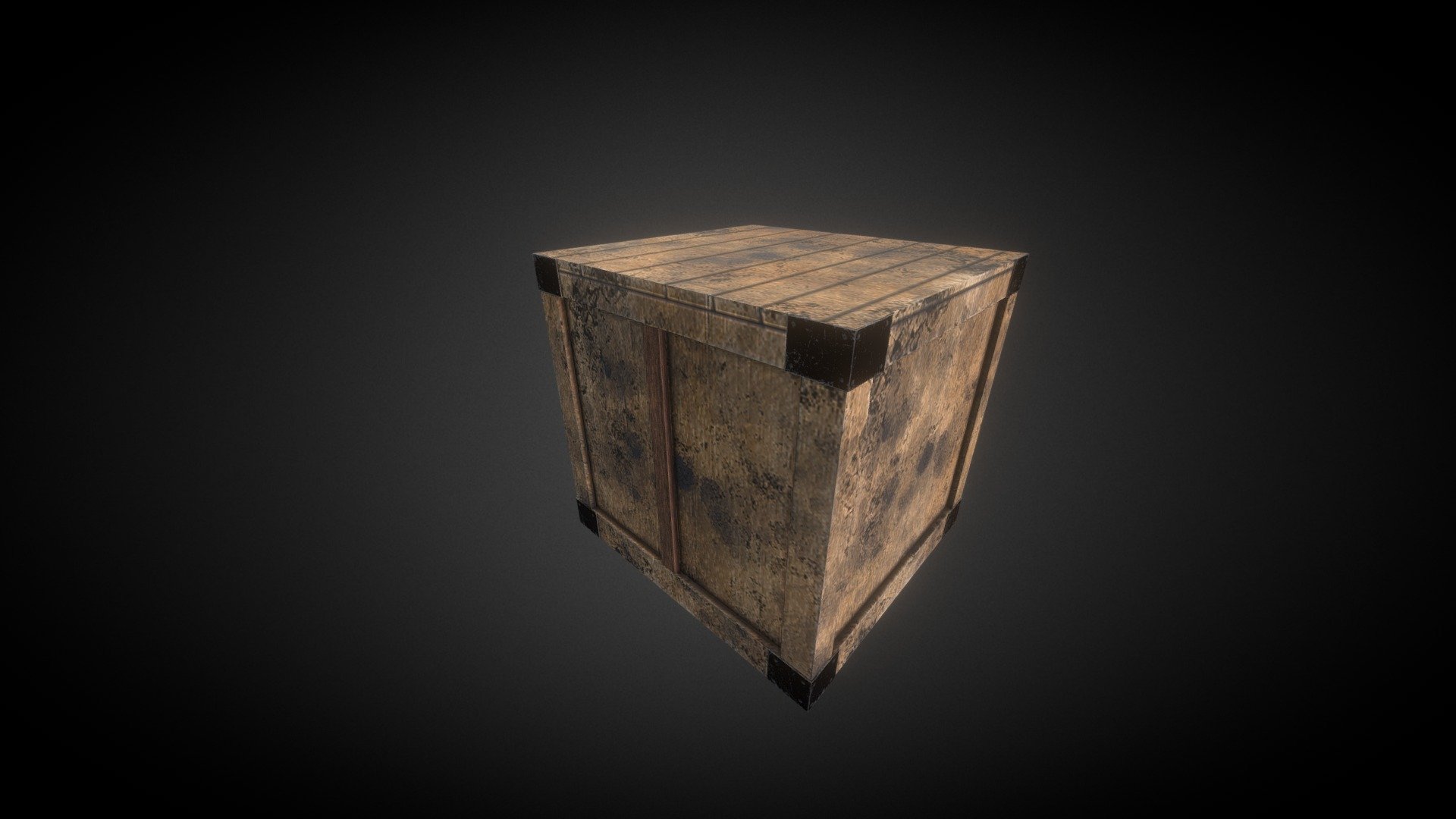 Crate Wooden Box - Download Free 3D model by AlissonUmbre [495ac1b ...