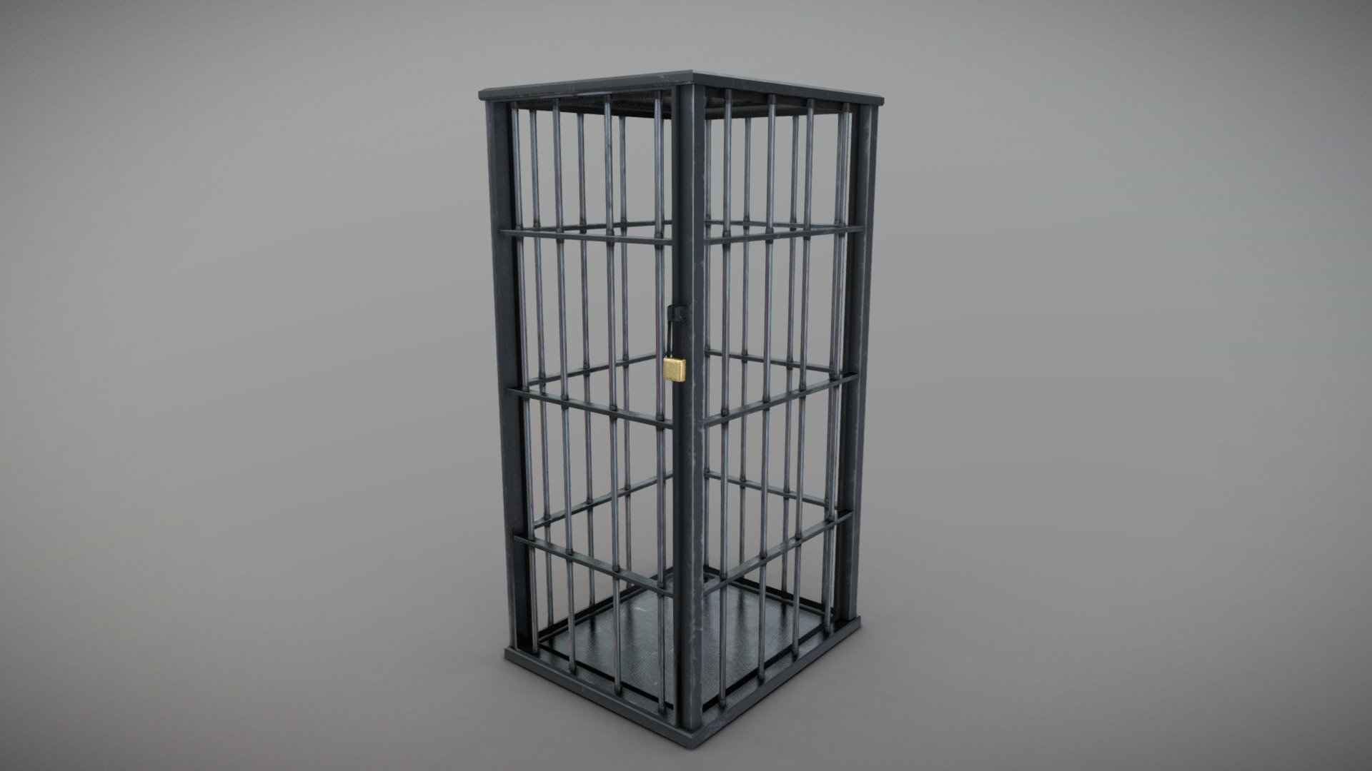 Tall Cage - 3D model by wlodarski3d [495bf04] - Sketchfab