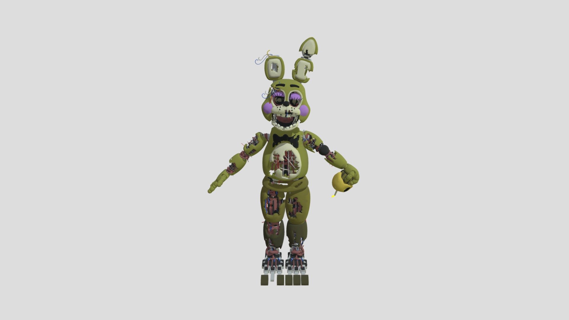 [Concept] Toy Springtrap 4.2 Spec L - Download Free 3D model by NachiG ...