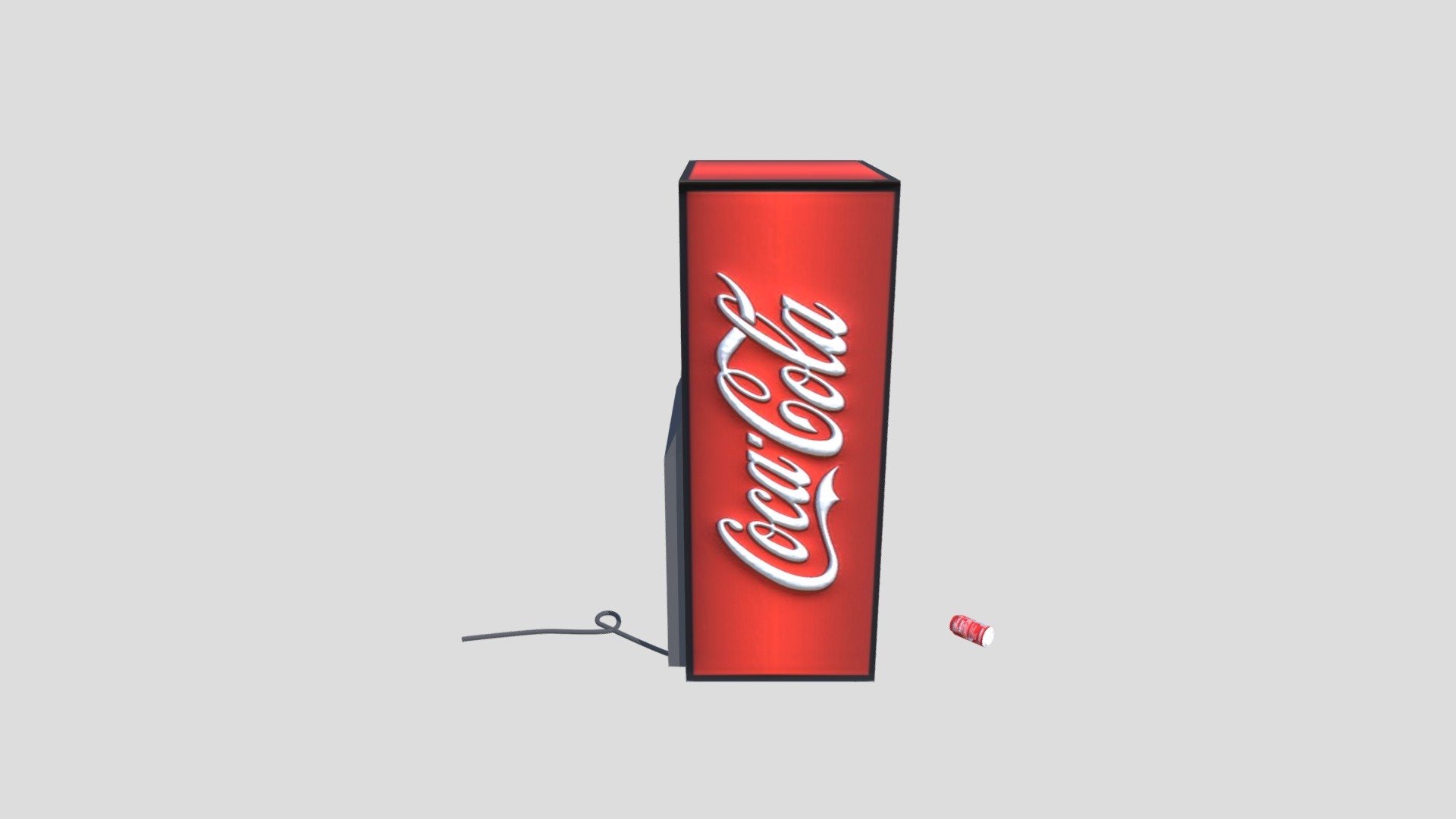 Vending Machine Coca Cola - 3D model by trossiev [495e25a] - Sketchfab