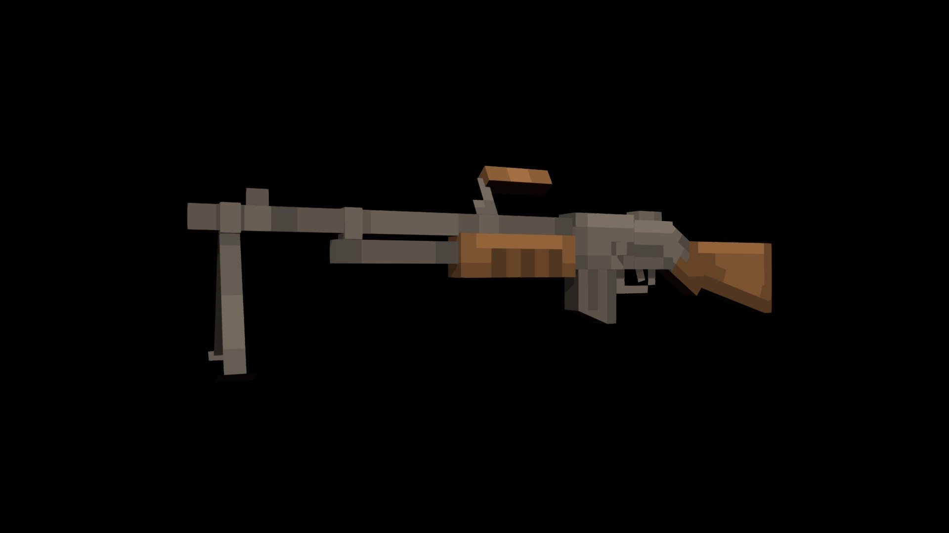 M1918 BAR - 3D model by Cowmoonist [495ef2c] - Sketchfab
