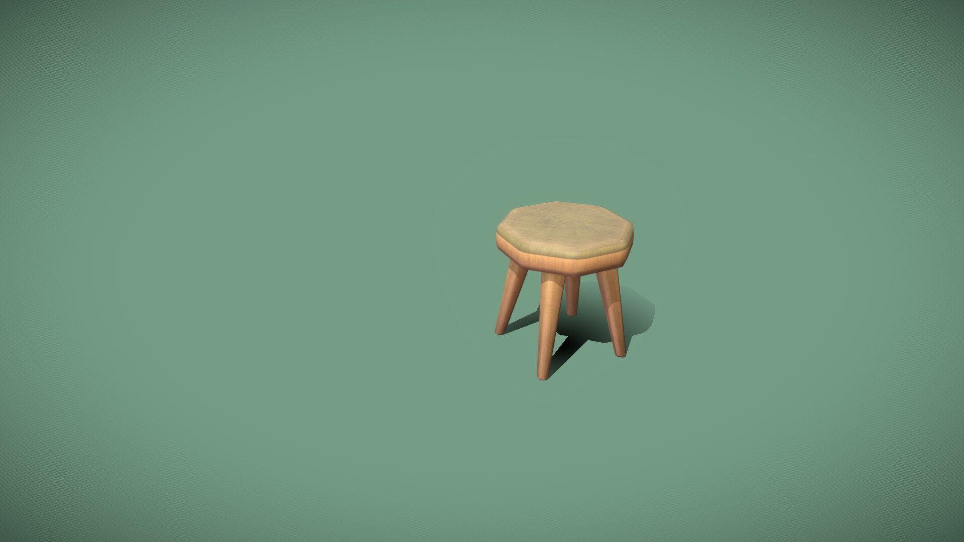 low poly stool - 3D model by Sergi Trojanski (@nathramn) [4961257 ...
