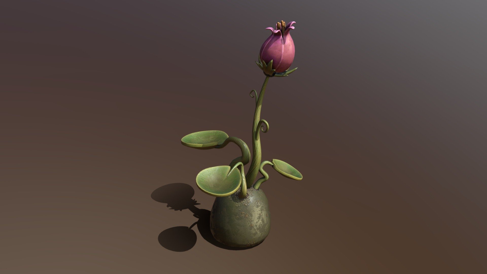 Stylized Alien Plant - 3D model by Art-Teeves [49613a1] - Sketchfab