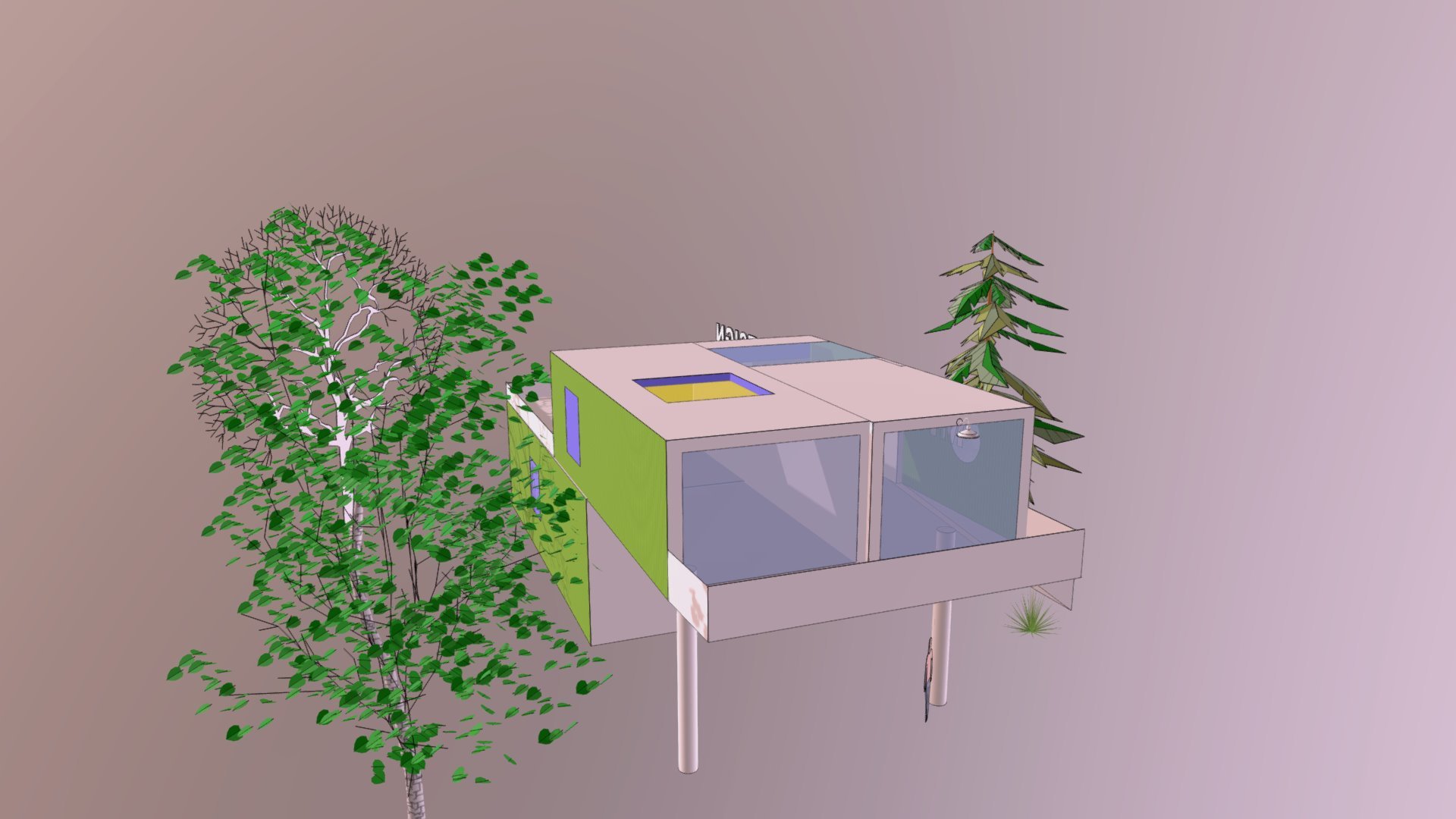 Container House - 3D model by michaelmario2 [4962541] - Sketchfab