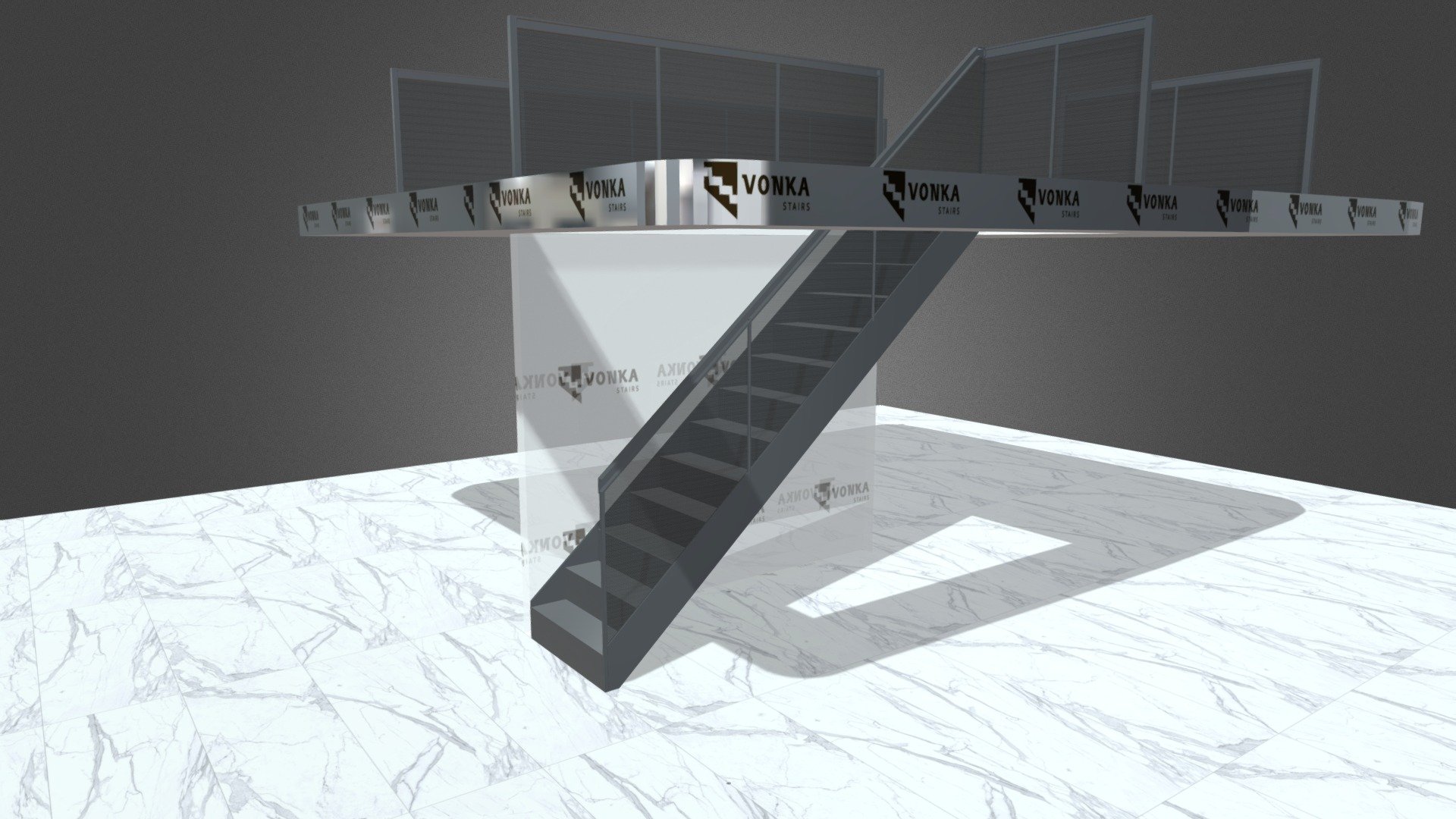 Stef_v2 - Download Free 3D model by Vonka Stairs Ltd (@vonka) [4963b0b] - Sketchfab