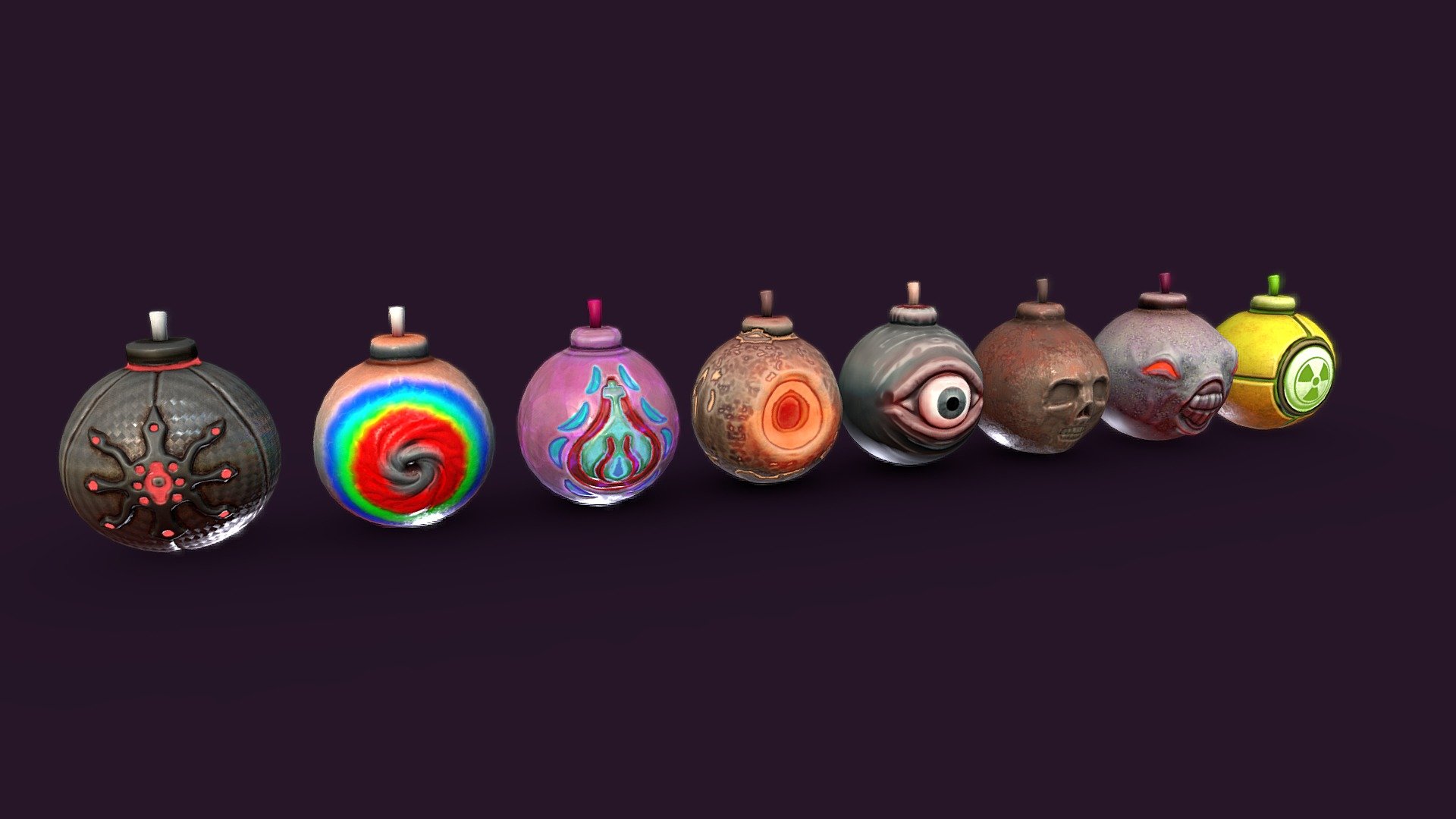 Pack Bomb (Fusion) - 3D model by Loslolos [4963c8f] - Sketchfab