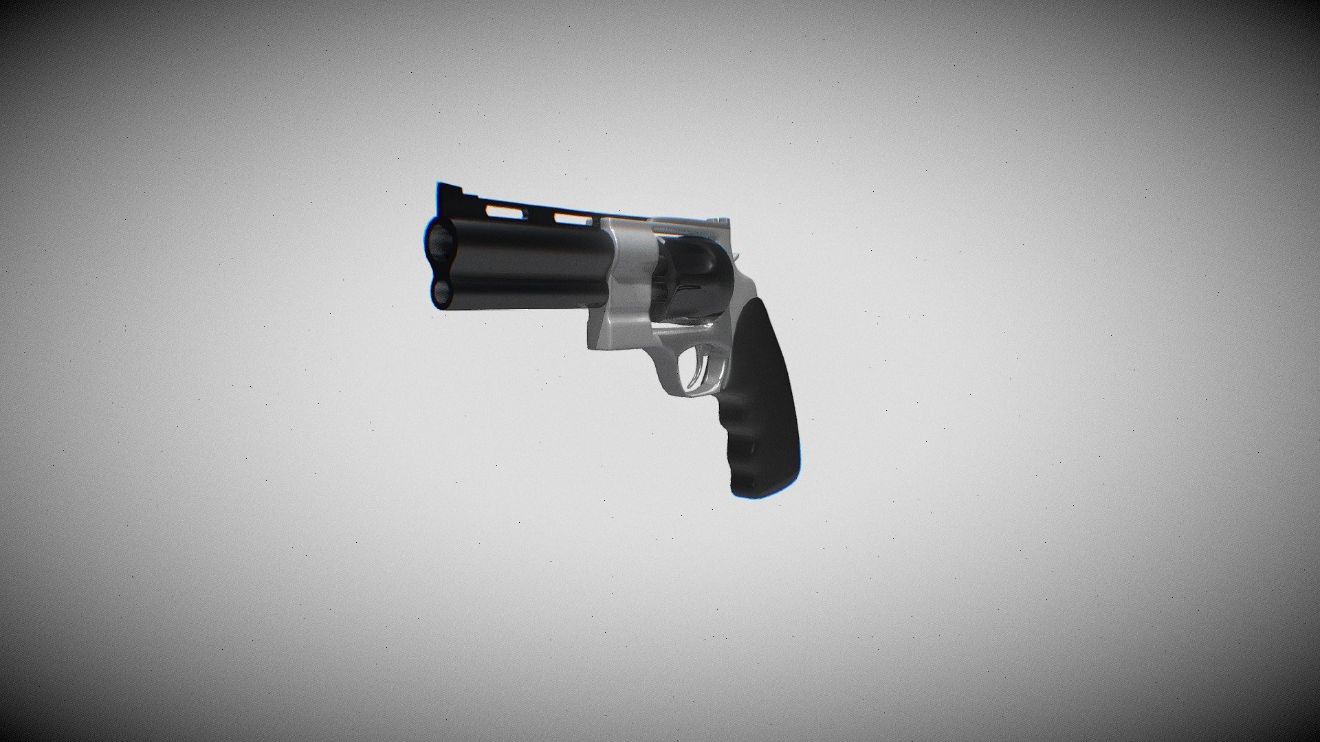 Low Poly .357 Magnum Revolver - 3D model by Revareth [496427f] - Sketchfab
