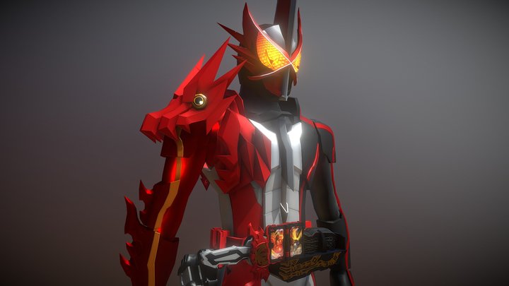 Kamenrider 3D models - Sketchfab
