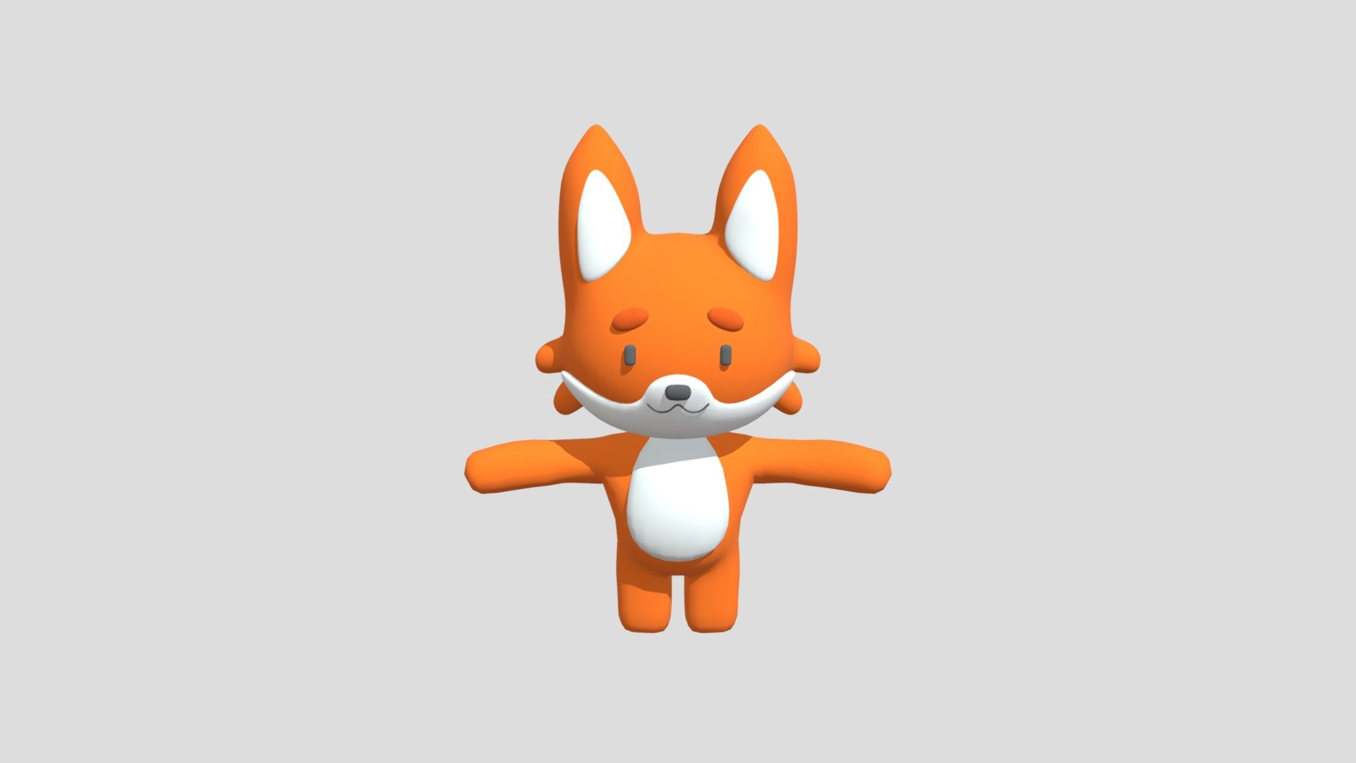 Fox - 3D model by YARA122 [4964b90] - Sketchfab