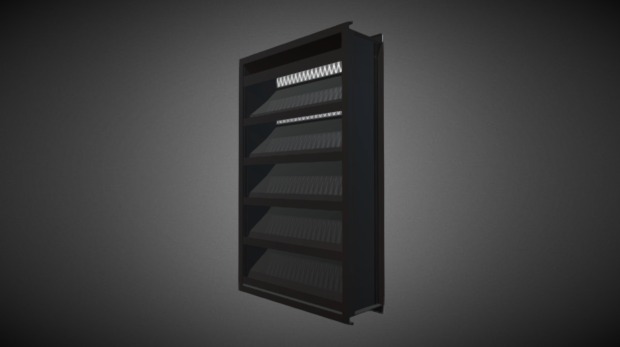 1606D Louver - 3D model by Nailor [4964f5b] - Sketchfab