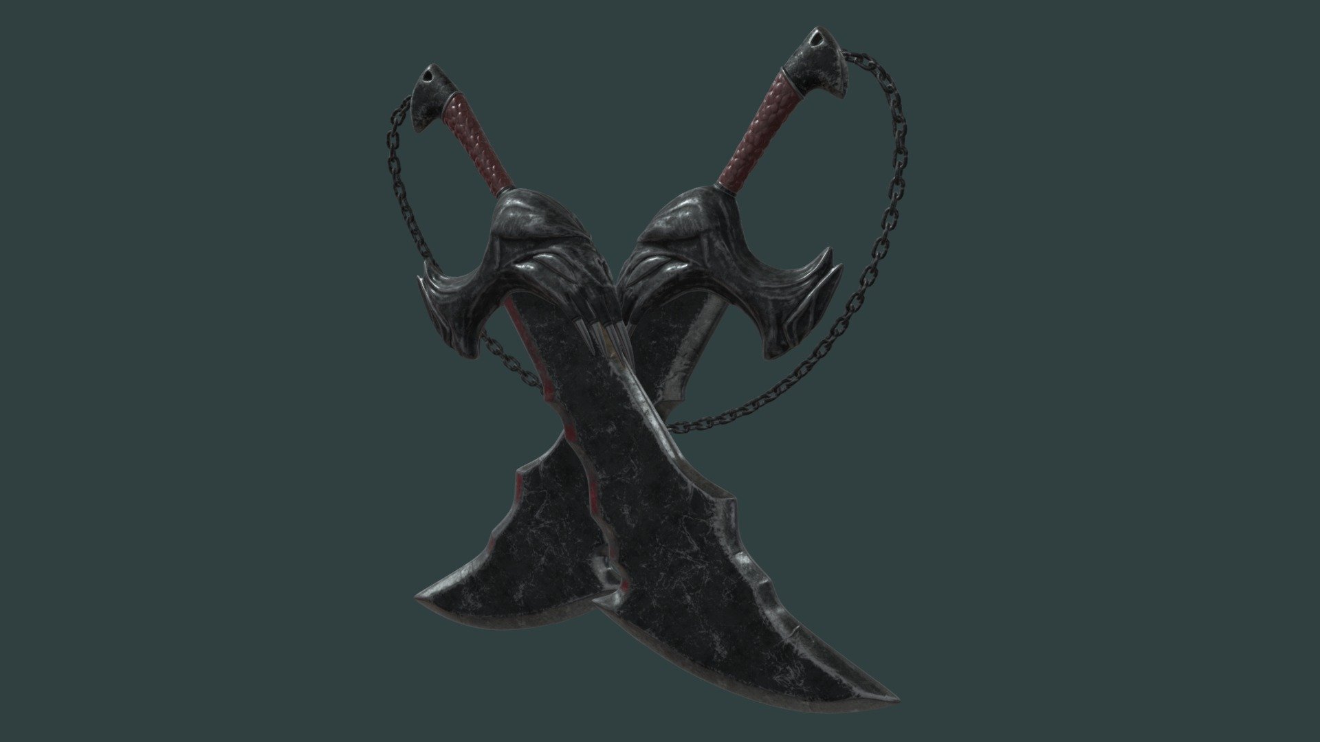 Blade's Of Chaos - 3D model by Sore (@sore_.) [49672e0] - Sketchfab