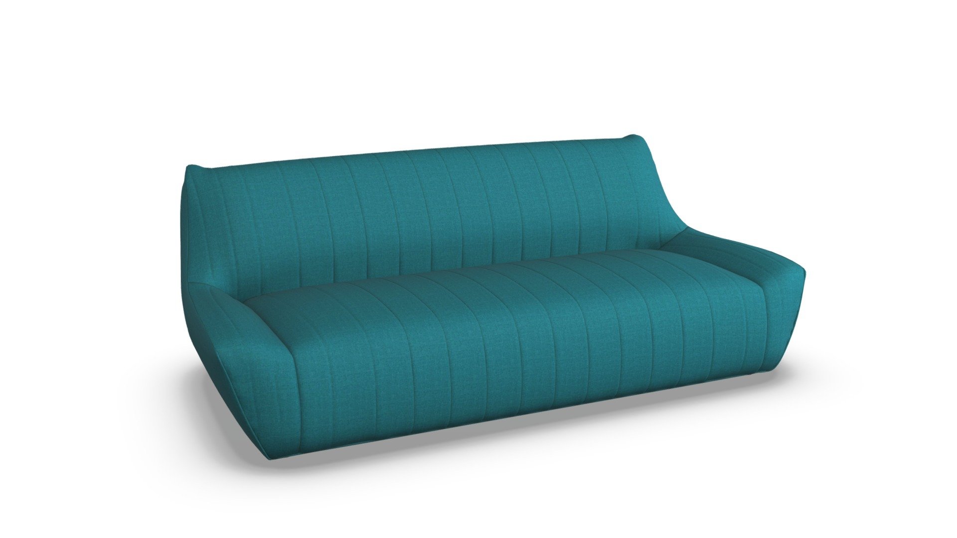 Ivan 3 Seater Sofa, Mineral Blue - 3D model by MADE.COM (@made-it ...
