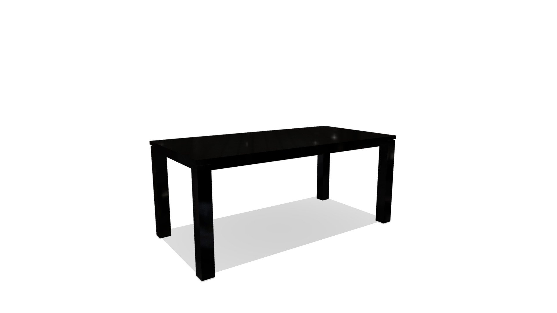 Modofire 71x35x30 Rectangle Table - 3D model by Modofire [49677da ...
