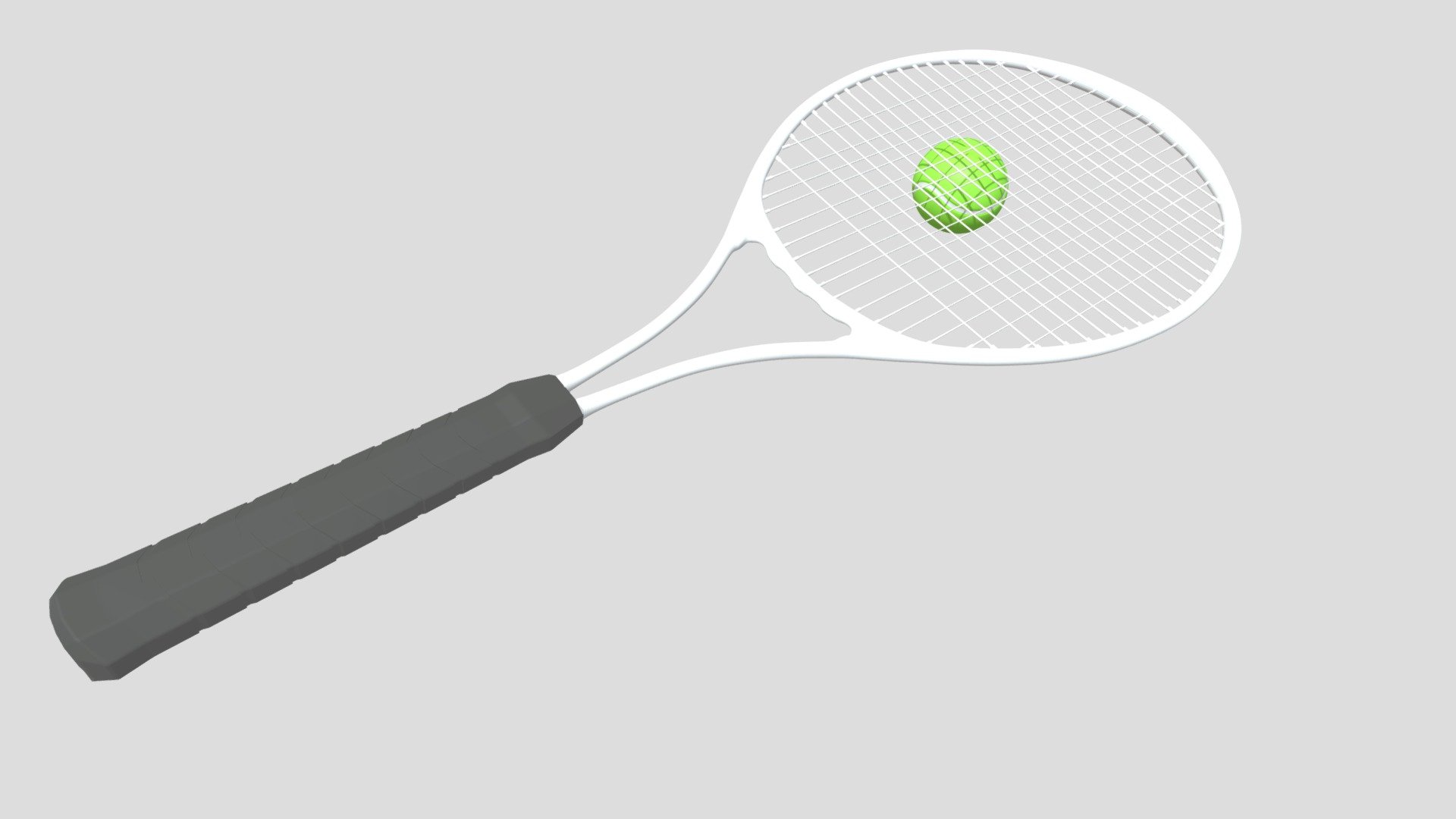 Tennis Racket - 3D model by vnREAL [496aabd] - Sketchfab