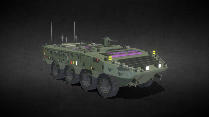 Apcvehicle 3D models - Sketchfab