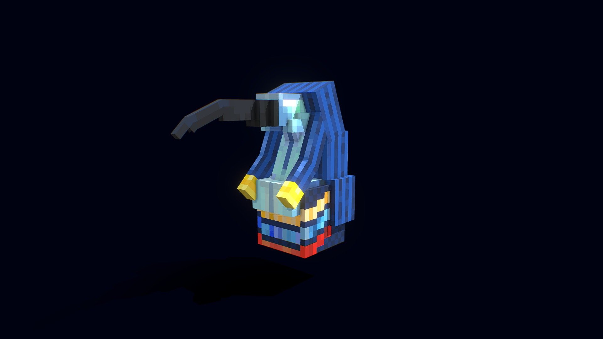 Thoth - Download Free 3D model by XxR7xX (@qqazwsxedc123456tw88) [496b792] - Sketchfab