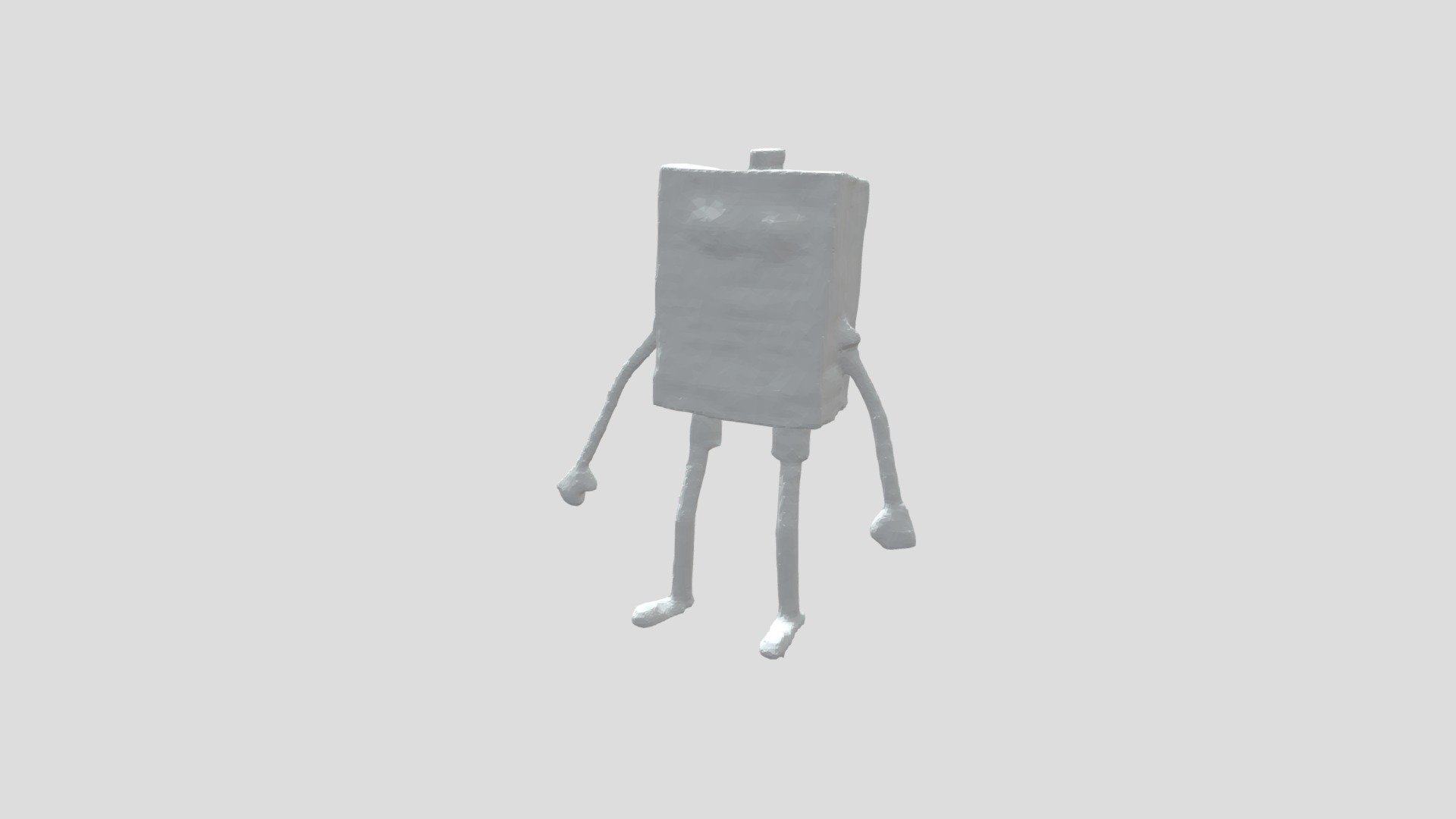 spongebop furnace (rigged but no texture) - Download Free 3D model by ...