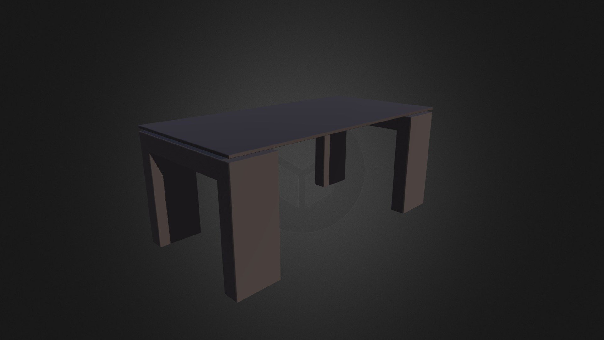 Glass Rectangular Coffee Table - Buy Royalty Free 3D model by cgaxis ...
