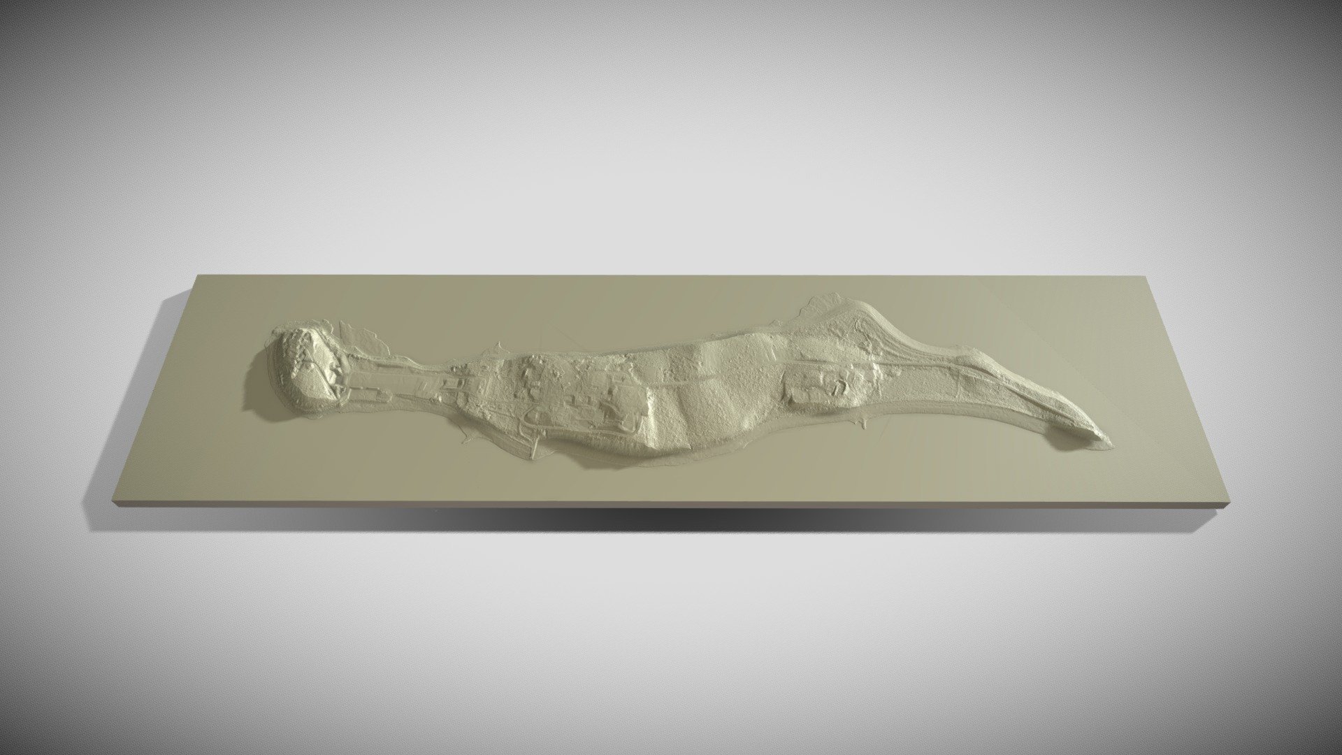 Boston Harbor Long Island LiDAR Model - Download Free 3D model by ...