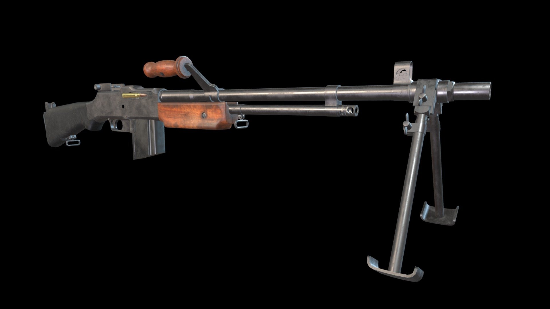 BAR M 1918 - 3D model by h.eskandari (@hadieskandari90) [496ecef ...
