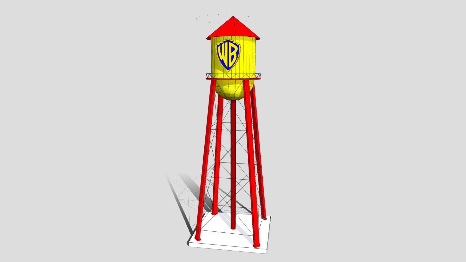 Kids WB:WarnerTower - Download Free 3D model by Zarboy086 [496ee52 ...