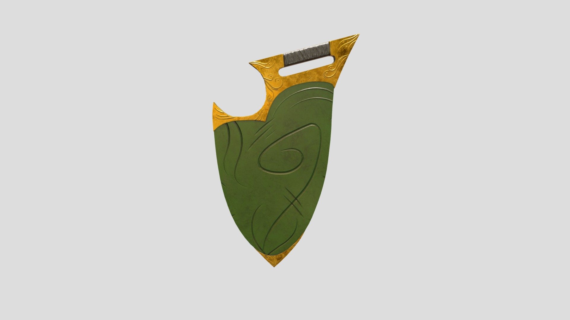 Wood Elf Shield - Warhammer - 3D model by Matheus Amicucci ...