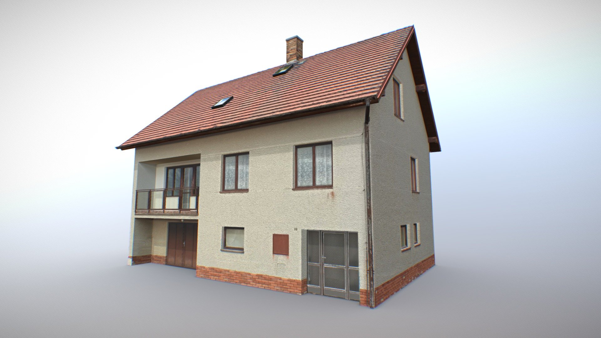 House realistic - 3D model by Derivator [496f272] - Sketchfab
