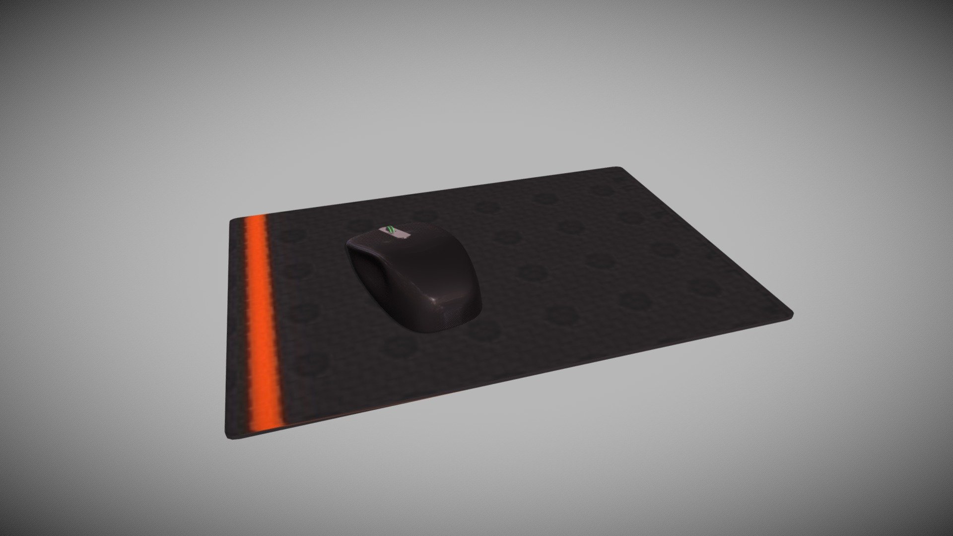 Wireless mouse with mousepad - Download Free 3D model by Sparkster (@sparkster3d) [496f48d ...