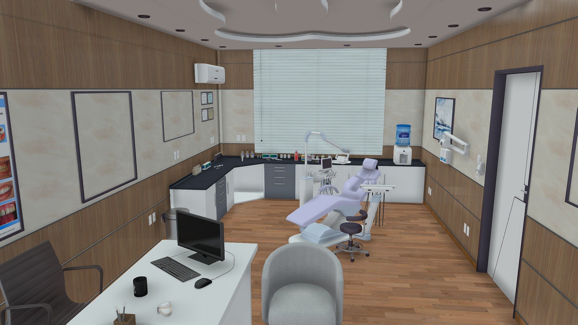 MEDICAL SPACES-DENTAL CLINIC. - 3D model by Studio Nava (@Karim.Hasan ...