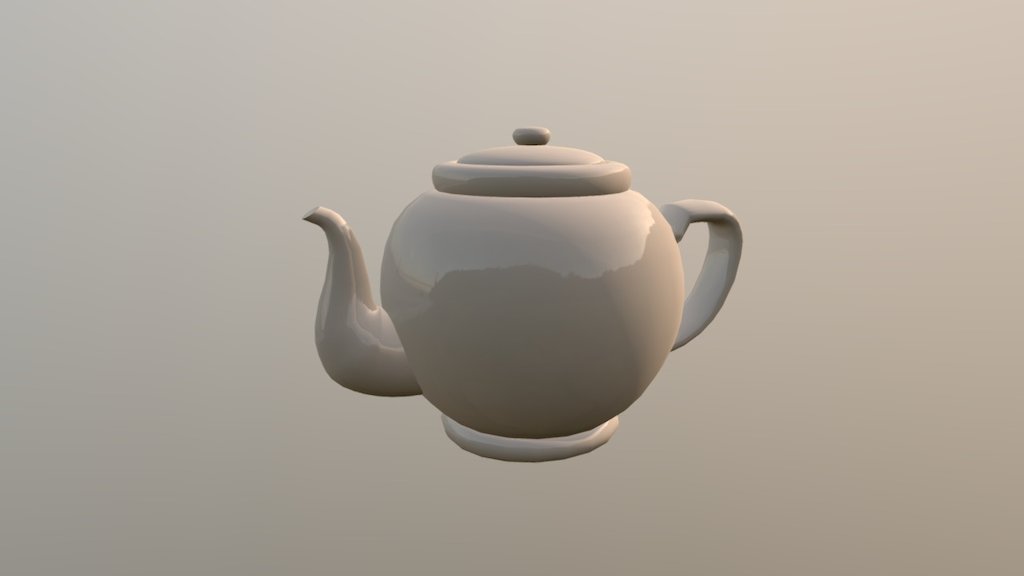 Teapot - 3D model by WitchBolt [4970f9f] - Sketchfab