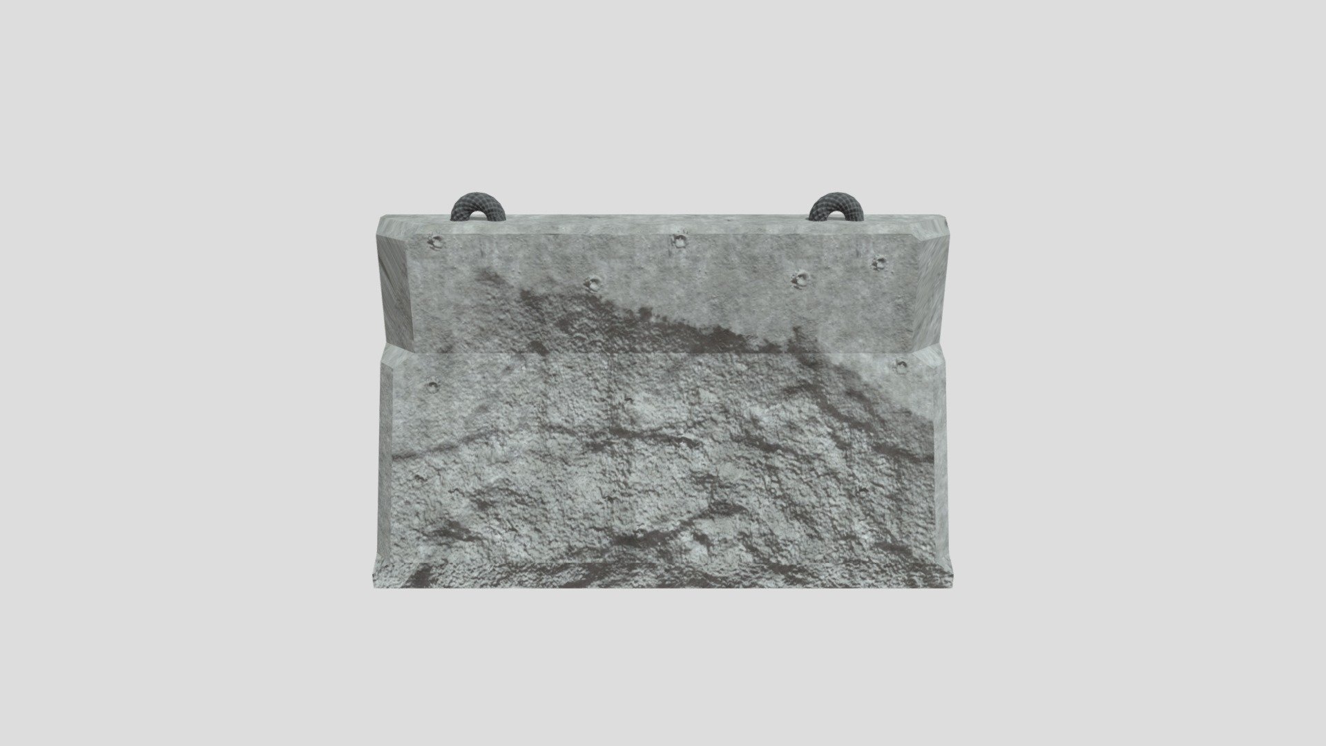 Concrete Barricade - 3D model by Ryan Moore (@ry.moore2003) [49714d0 ...