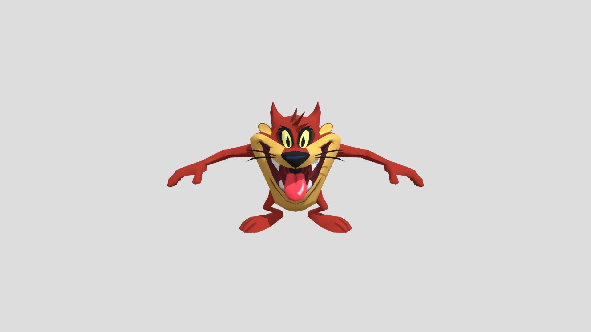 Taz - Download Free 3D model by Looney Tunes (@LooneyTunes1929 ...