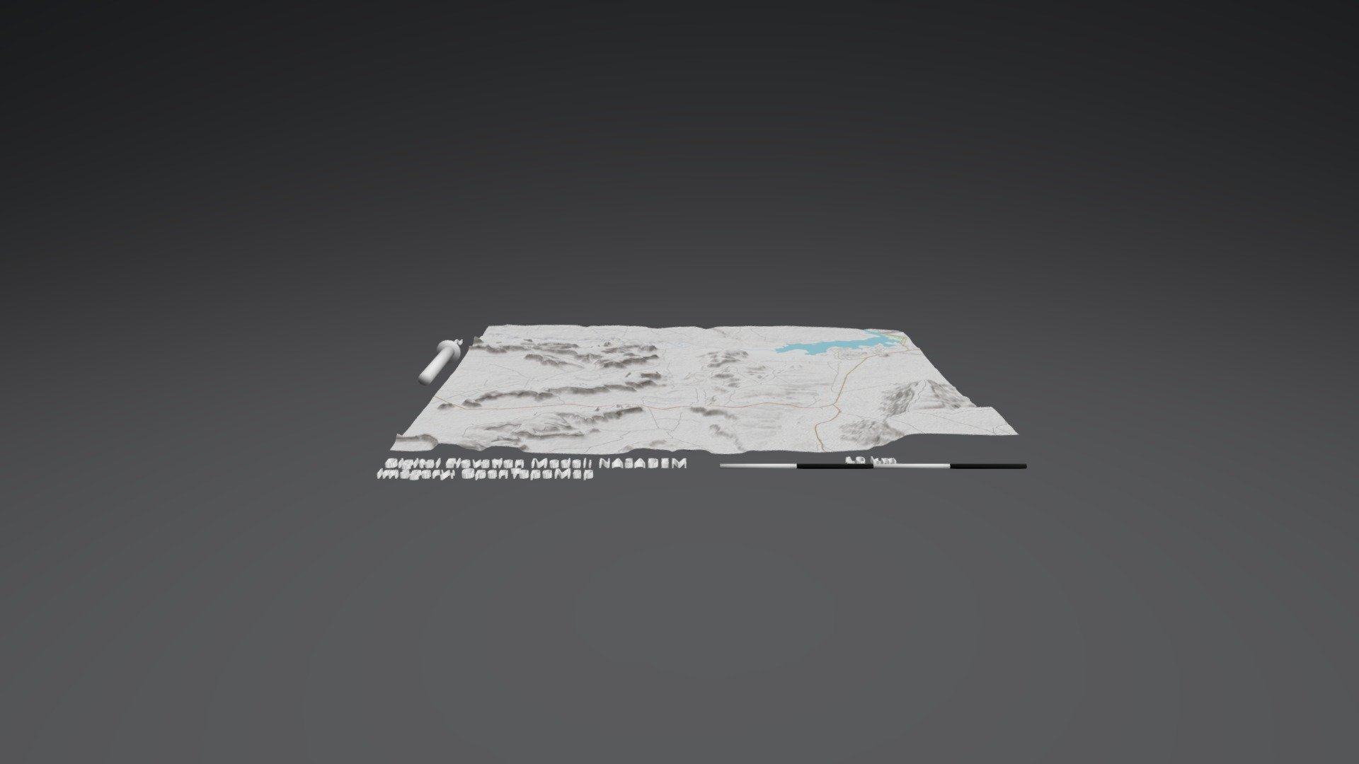 Broader Homestead Regional Topographic Map - Download Free 3D model by ...