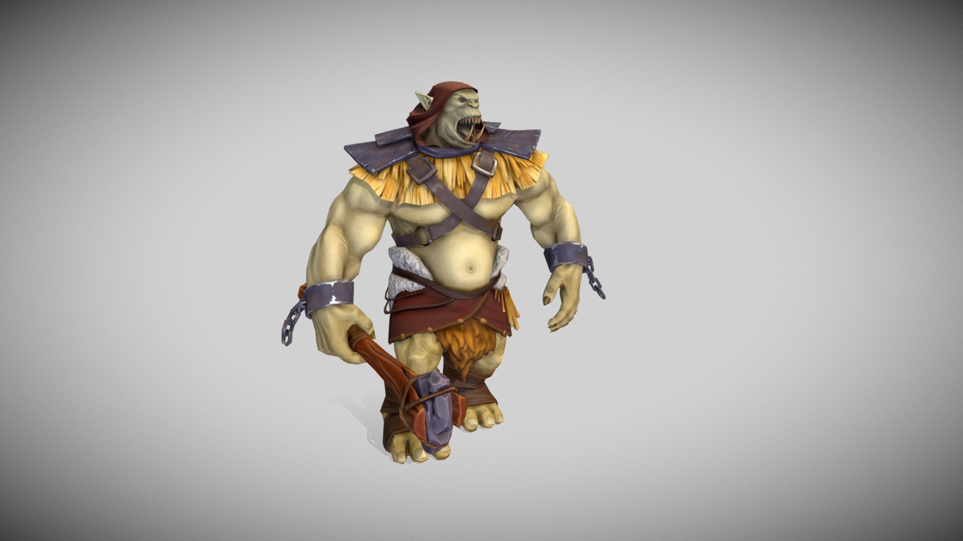 Ogre - 3D model by Mikhail Konyukhov (@Mikhail111) [4973b91] - Sketchfab