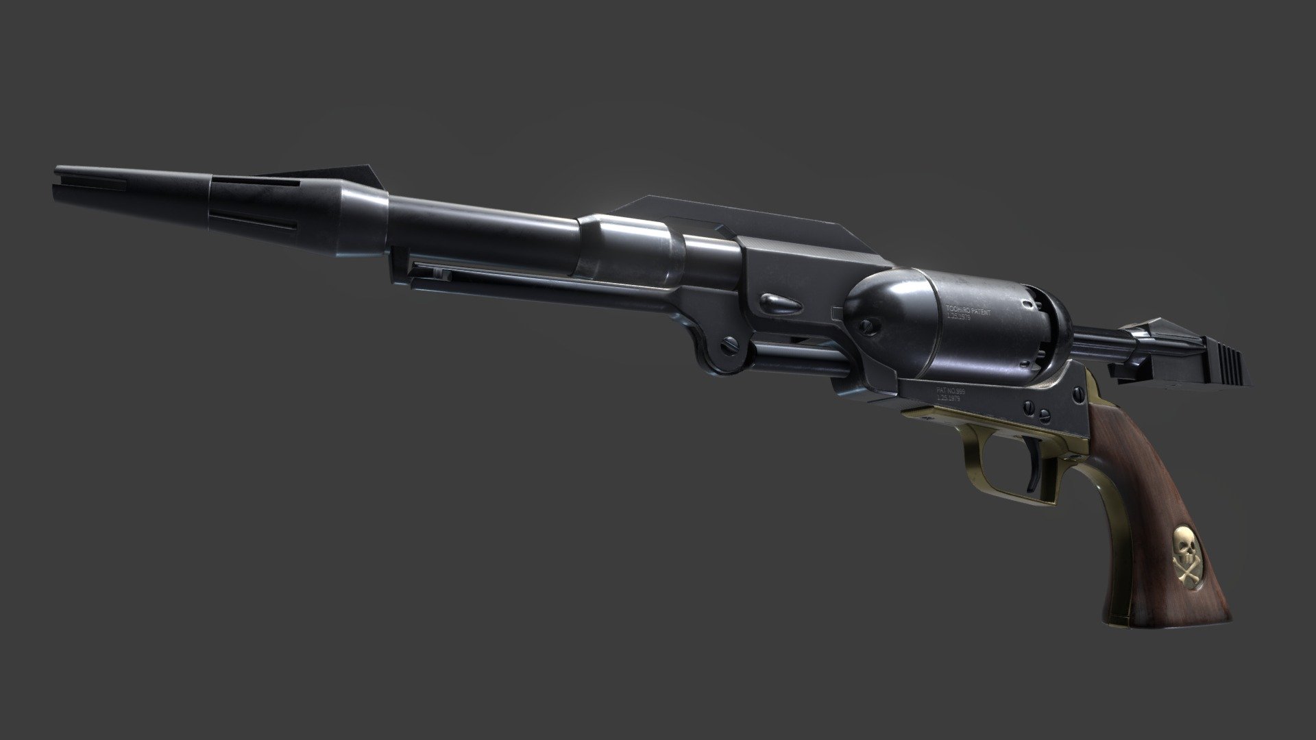 Galaxy Express 999 - Cosmo dragoon - 3D model by kanzen (@kanzen0203 ...