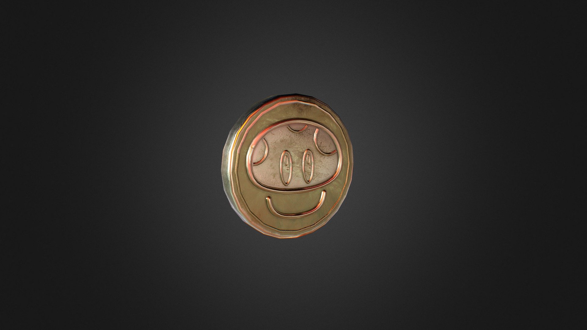 1up Token - Animated - 3D model by davidgcors [49783c1] - Sketchfab