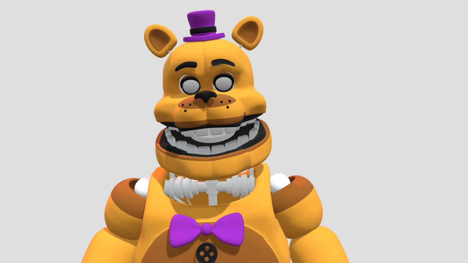 Fredbear by LeoCAnimates - Download Free 3D model by Broken down ...