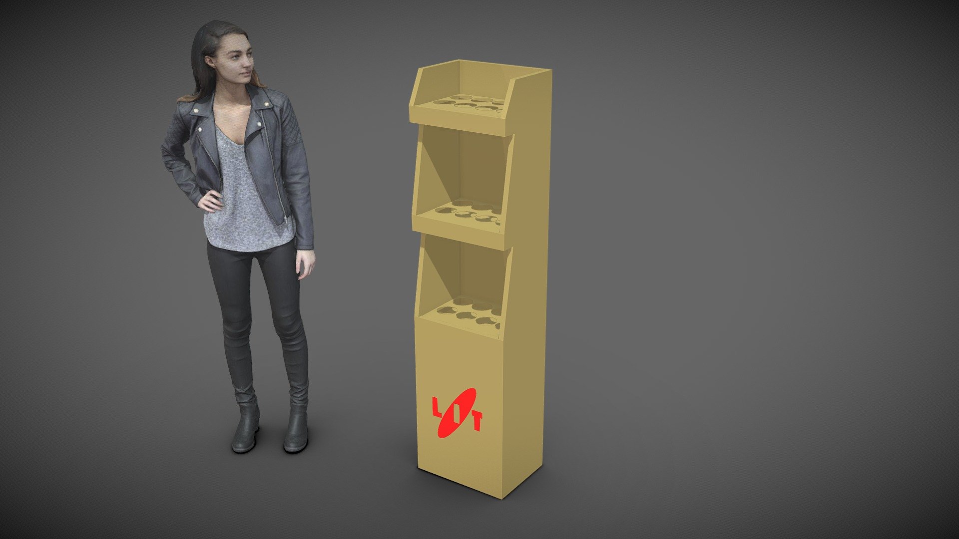 LIT - Download Free 3D model by KREION [4979571] - Sketchfab