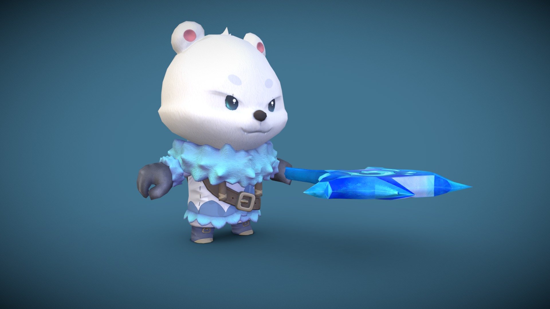 Ice Bear - 3D model by Huy Trịnh (@Raykaiser) [4979961] - Sketchfab