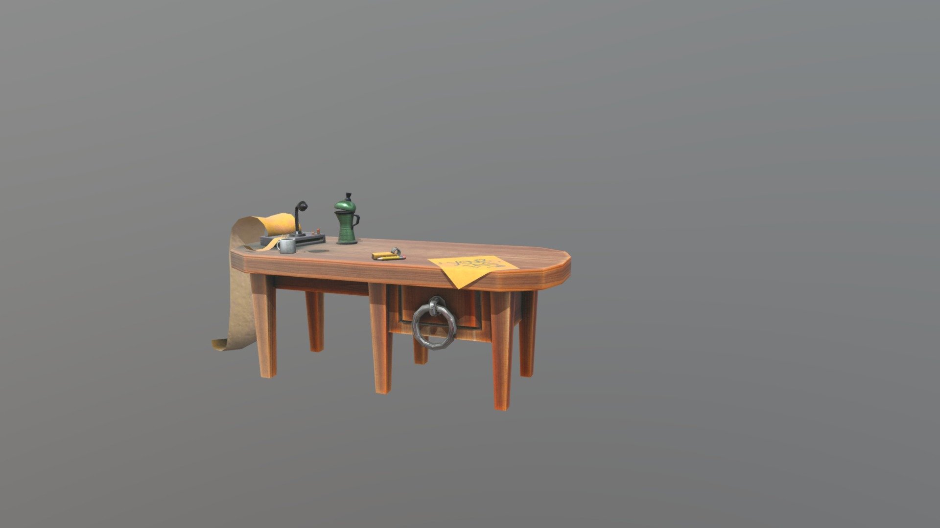 table - 3D model by LilyMay [497a399] - Sketchfab