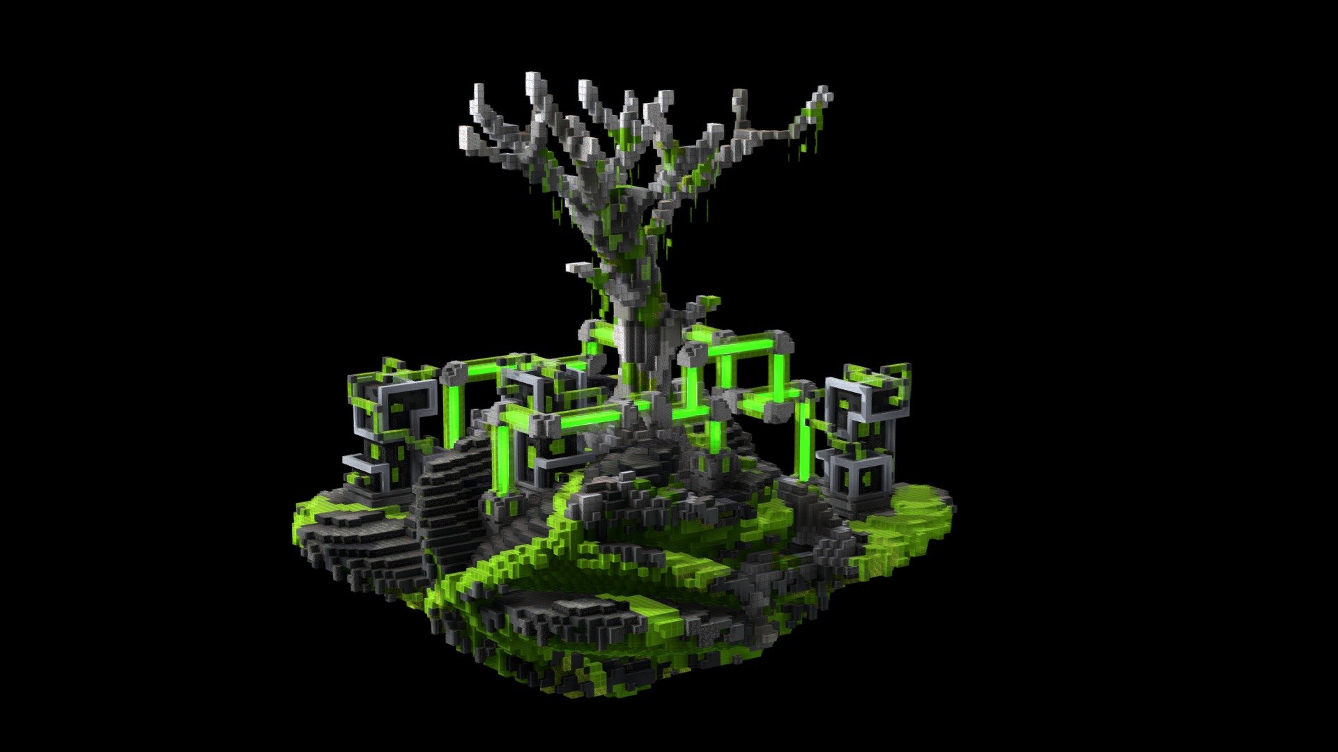 Toxic Tree - 3D model by koxtar [497b77f] - Sketchfab